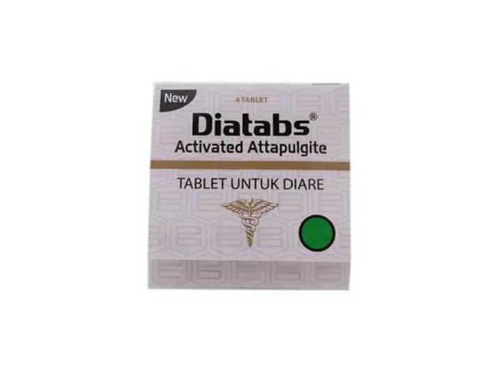 New Diatabs Obat Diare 1 Strip / 4 Tablet | Lazada Indonesia
