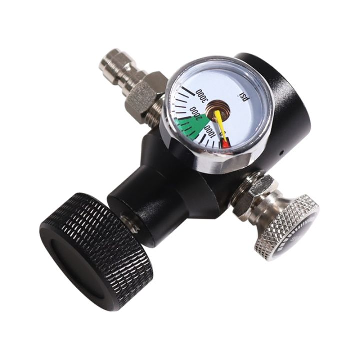 CO2 Tank Cylinder Adapter Connector Kit, Thread CO2 Soda Cylinder Refill Adapter with 3000Psi ...