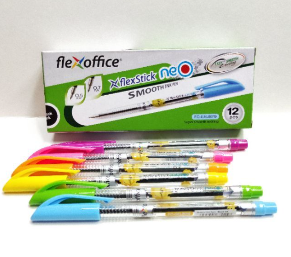Flex Office Flexstick Neo Smooth Black Ink Pen Ballpen | Lazada PH