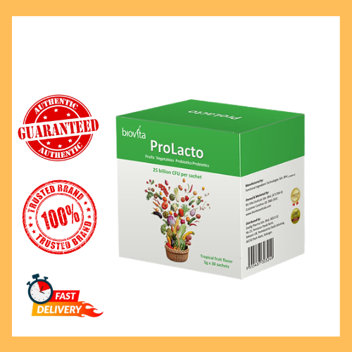BIO VITA PROLACTO FRUITS VEGETABLES PREBIOTICD PROBIOTICS 25 BILLION ...