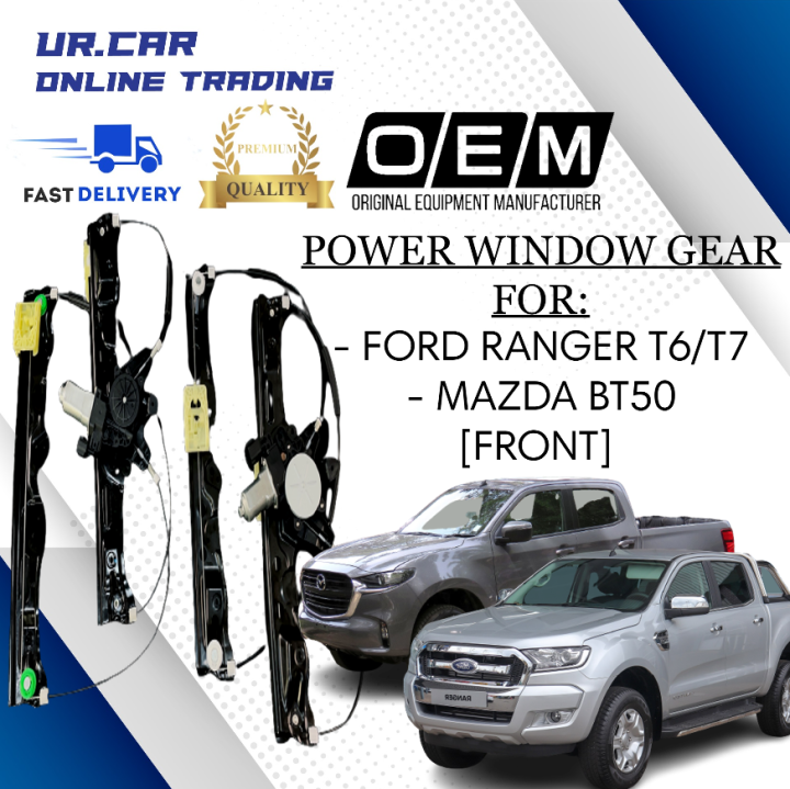 FORD RANGER T6 / T7 MAZDA BT50 FRONT (LEFT & RIGHT) POWER WINDOW GEAR ...