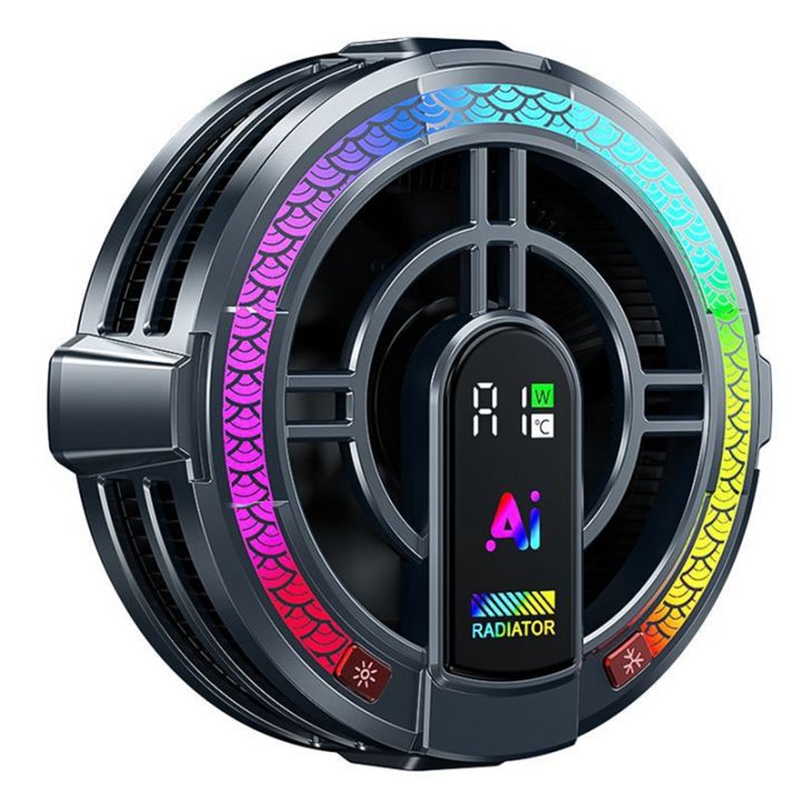 RGB Semiconductor Cooler Radiator Smart Temperature Control Tablet ...