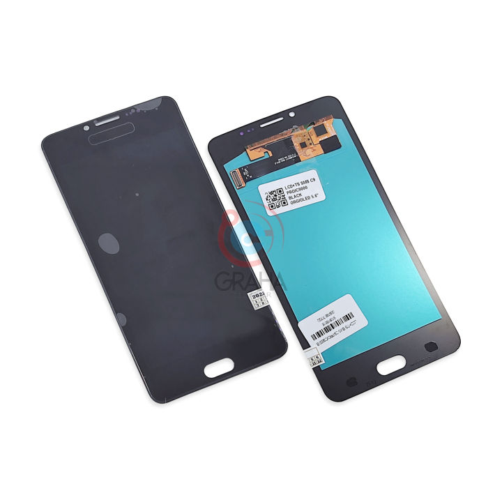 LCD SAMSUNG C9 PRO 2017 / C9000 OLED FULLSET TOUCHSCREEN SMALL GLASS ...