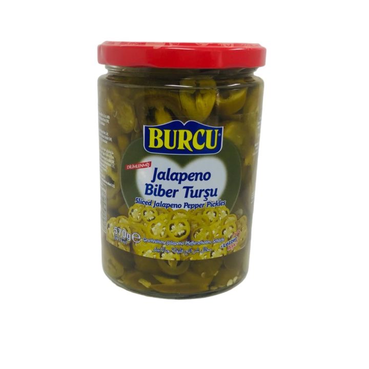 ฺBURCU Jalapeno Biber Tursu Pepper Pickles 570g | Lazada.co.th