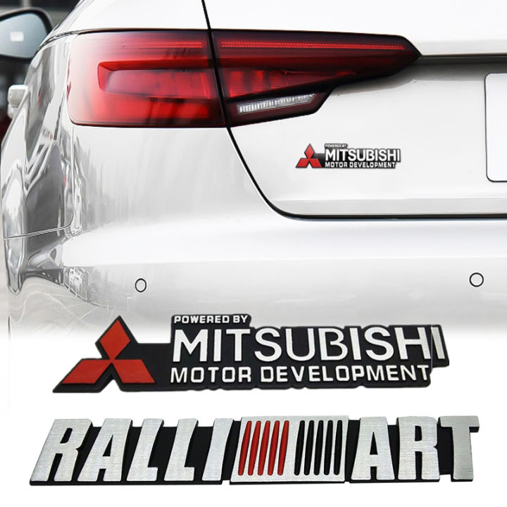 Miếng Dán Sườn Xe Hơi Mitsubishi RALLIART L200 Outlander ASX Lancer ...