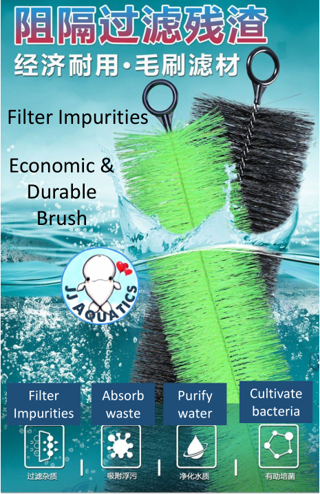 🔥Ready Stock🔥 Multi Length Fish Pond Filter Brush Stainless Steel Wire ...