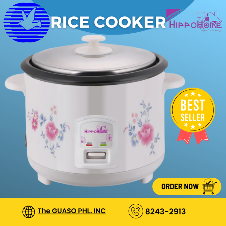 RICE COOKER 1.8Liters w/o steamer | Lazada PH