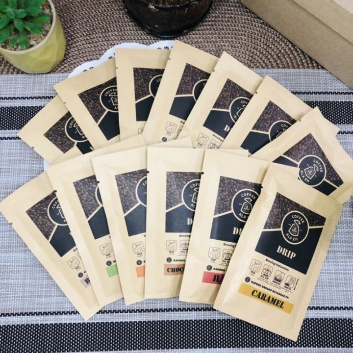 D1 Flavored Coffee Drip 1pc pack / 12 Flavors Barako Coffee | Lazada PH
