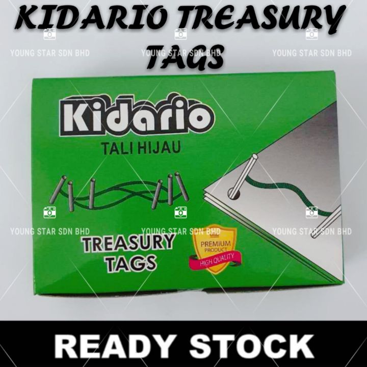 KIDARIO Treasury Tags / Tali Hijau ( KTT ) Premium & high quality green ...