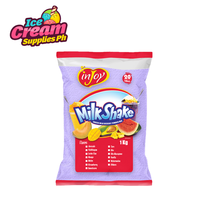 inJoy Ube Macapuno Milk Shake Powder for Sherbet 1kg | Lazada PH