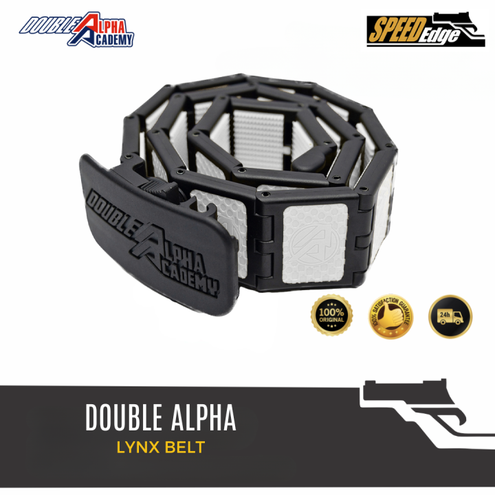 DOUBLE ALPHA LYNX BELT WITH BUCKLE AND INNER BELT | SPEEDEDGE | Lazada PH