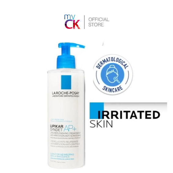 La Roche-Posay Lipikar Syndet AP+ Body Wash 400ml (For Dry and Eczema ...