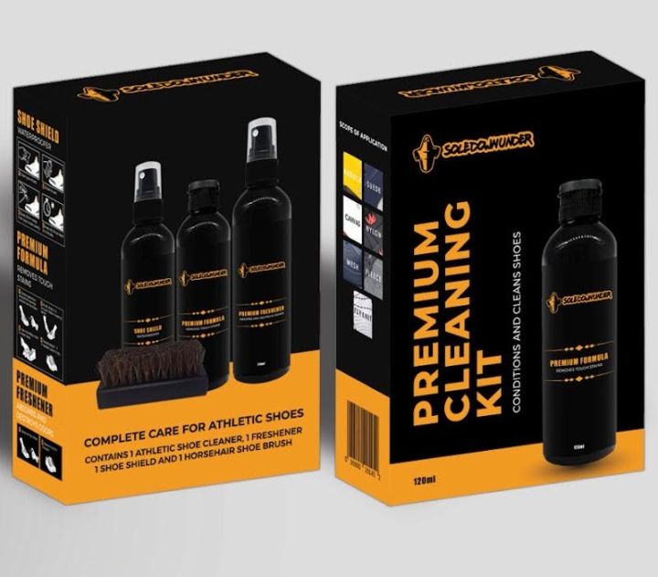 4 in 1 Sneaker Cleaning Kit, Shoe Cleaning Formula, Water and Stain ...