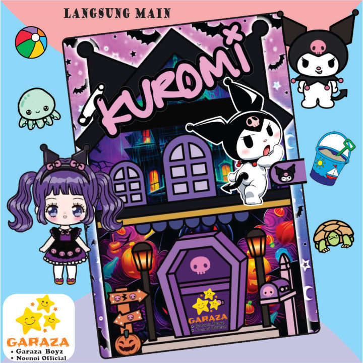 PAPERDOLL Edisi KUROMI BUku Edukasi Anak full laminasi | Lazada Indonesia
