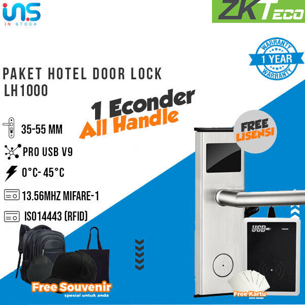 Handle Pintu Rumah Digital LH1000 Hotel Door Lock TERMURAH | Lazada ...