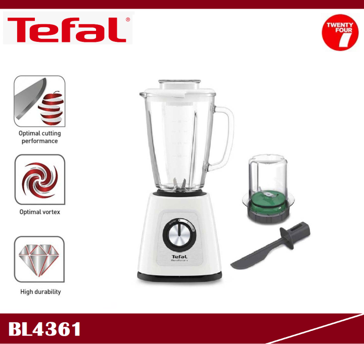 TEFAL Blendforce 2 Blender (glass) BL436165 (Blender/ Pengisar) BL4361 | Lazada