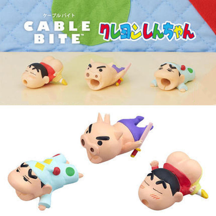 INAPO Type C Cable Anime Earphone Cord Bite for Phone Cord Protector ...