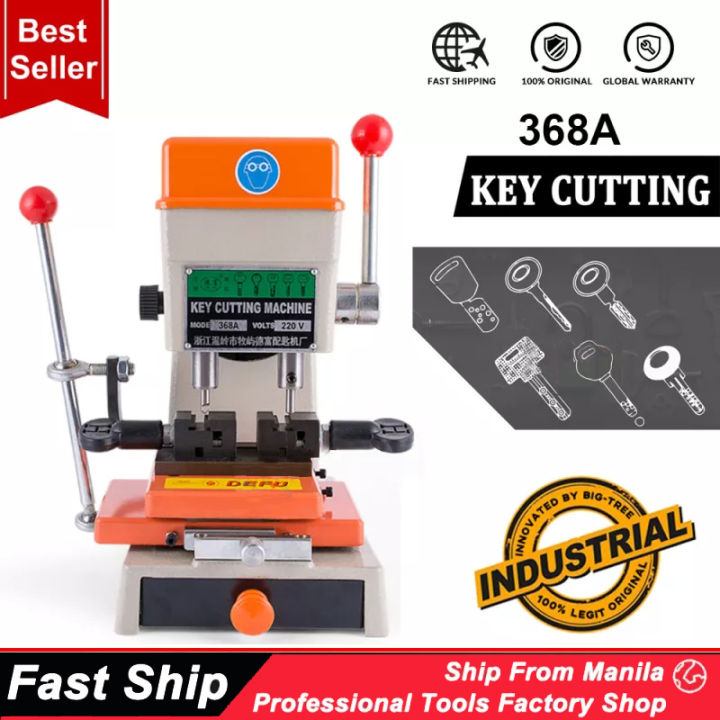 Key copying cutting Drill Machine 368A key Duplicating machine | Lazada PH