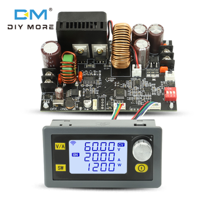 diymore XY6020L Numerical Control DC 6-70V Step Down Stabilized Power Supply Constant Voltage ...