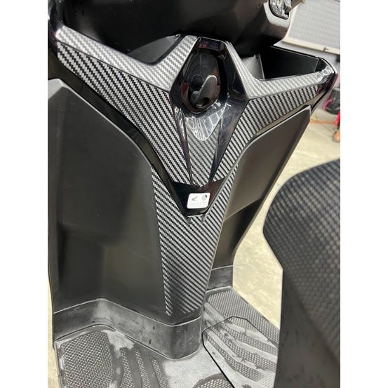 Inner Fairings 3D Carbon Fiber Accent For Honda Click V2 Decals Sticker ...