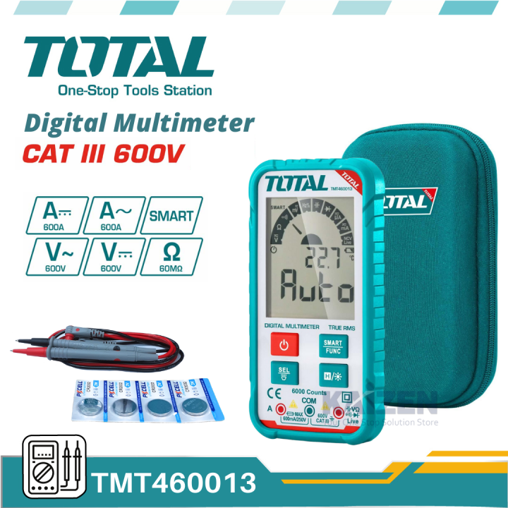 TOTAL TMT460013 Digital Multimeter | Lazada