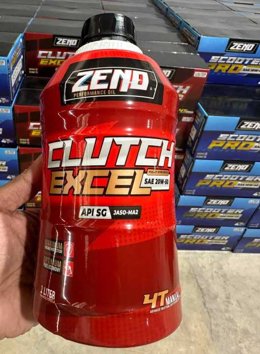 ZENO CLUTCH EXCEL 20W50 1LITER & 800ML engine oil | Lazada PH