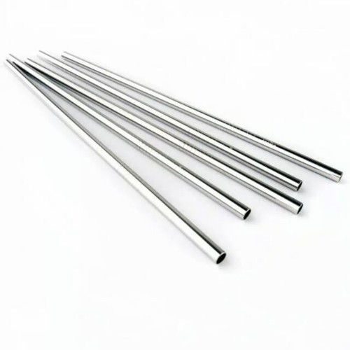 Sedotan Besi Stainless Steel Straw Model Lurus / Lengkung Sedotan Anti ...