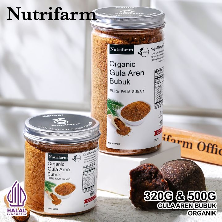NUTRIFARM GULA AREN BUBUK 320 GR | Lazada Indonesia