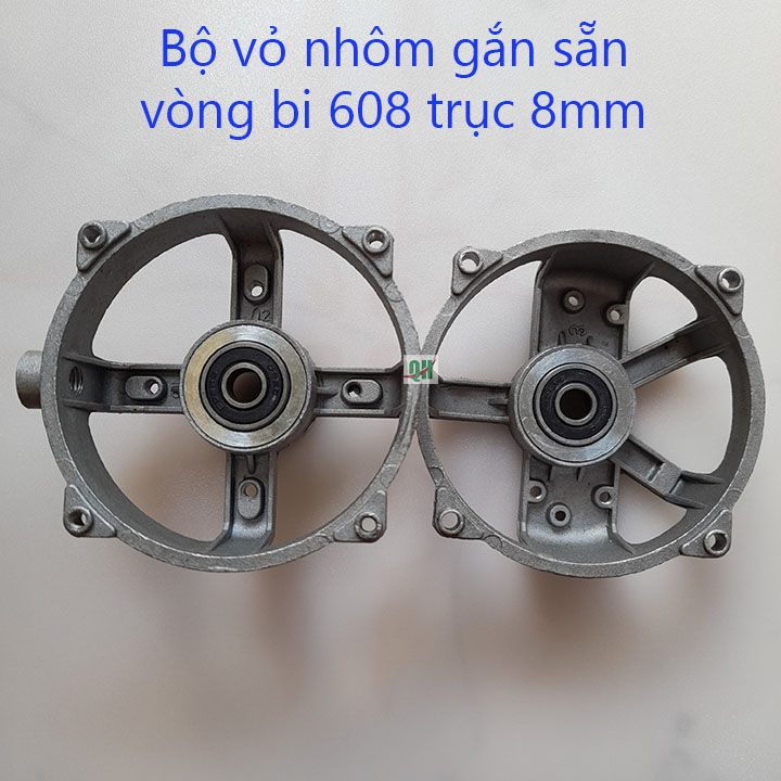 Bộ Vỏ Nhôm Quạt Gắn Sẵn Bạc Đạn 608 Và Bạc Thau | Lazada.vn
