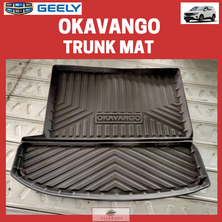 GEELY OKAVANGO Cargo Trunk Tray Mat Deep Dish Matting Okavango ...