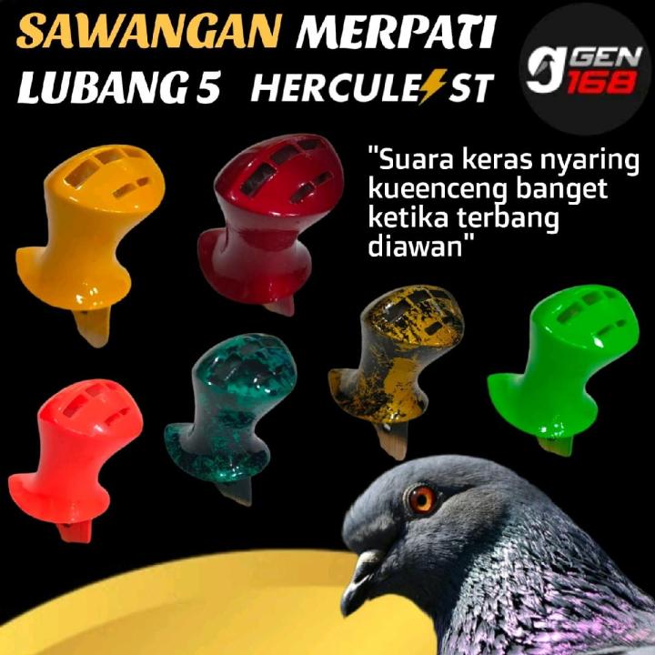 SAWANGAN MERPATI 5 LUBANG BUNYI KERAS PELUIT MERPATI HATONG MERPATI ...