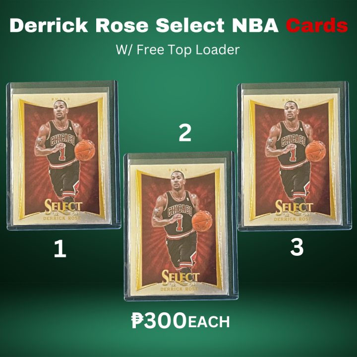 Derrick Rose Select NBA Cards with FREE Top Loader | Lazada PH