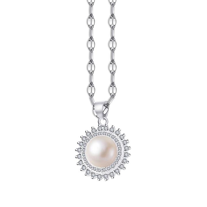 Morning Star Silver TM038 92.5% Italy Silver Ladies Necklace Pendant ...
