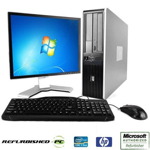 Full Set Pc Hp Dc7900 Desktop Core 2 Duo/Ram4Gb/Lcd 17 Square/Keyboard ...