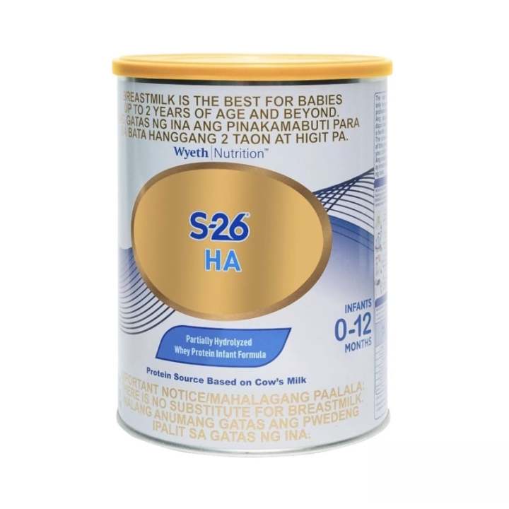 S-26 HA GOLD 800g 0-12 Months Old Partially Hydrolyzed Whey Protein ...