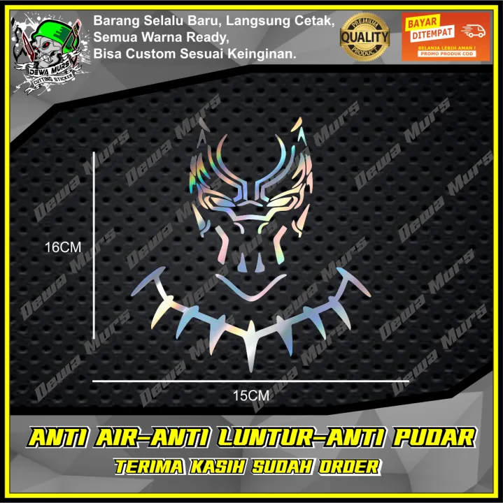 Cutting Sticker KEPALA ROBOT Sticker Cocok Buat Motor Dan Mobil ...