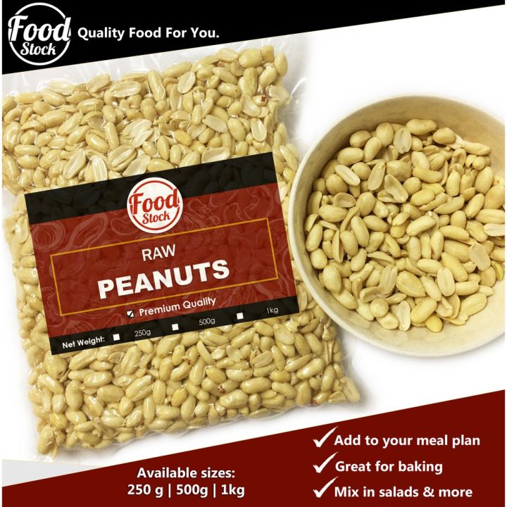 Raw Skinless Peanuts (250g, 500g, 1kg)♝ | Lazada PH