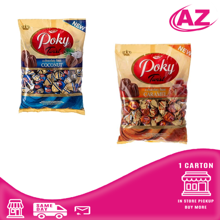 Poky Twist Wist Caramel | Coconut Chocolate 500G (Price for 2Pack ...