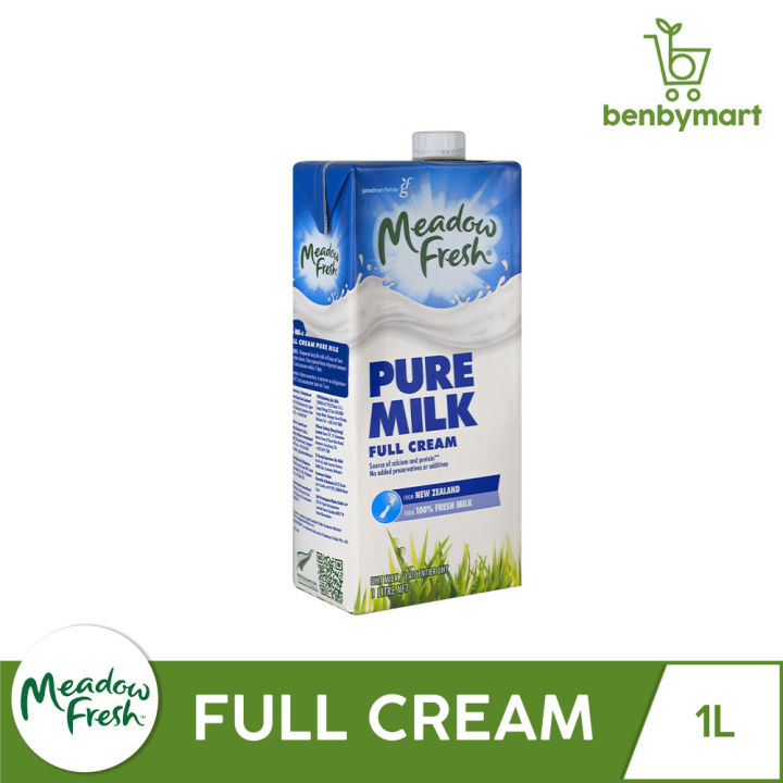 Meadow Fresh Full Cream Pure Milk 1L | Lazada PH