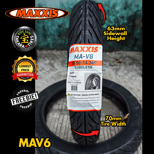 Maxxis Ma V6 Tire 14 17 by Takara Tires Promo Single Price for ...