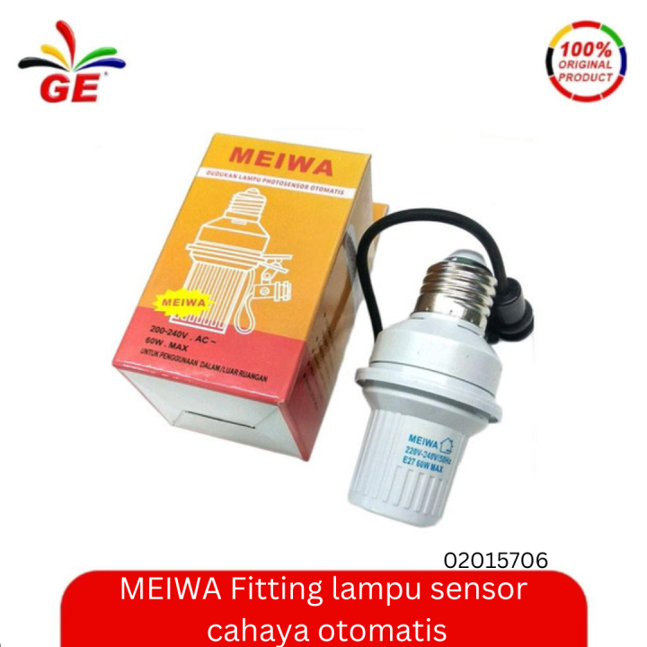 MEIWA Fitting lampu sensor cahaya otomatis - 02015706 | Lazada Indonesia