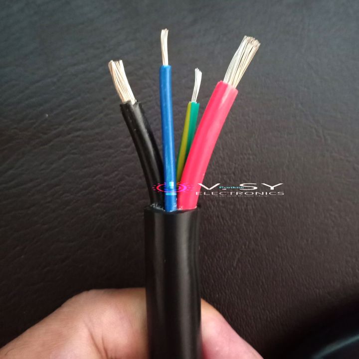 Royal Cable 4 Cores 2c x 10awg + 2c x 18awg Combo Pure Copper Core Tin ...