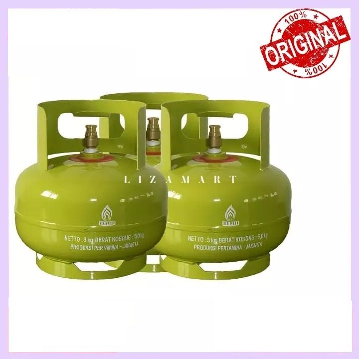 Tabung gas LPG 3kg KOSONG - BARU TANPA ISI GAS | Lazada Indonesia