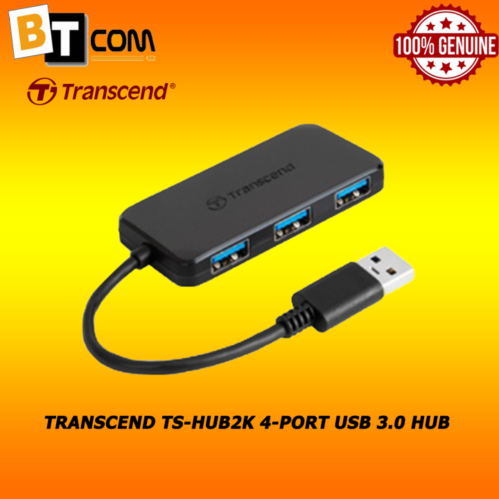 Transcend TS-HUB2K 4-Port USB 3.0 Hub | Lazada