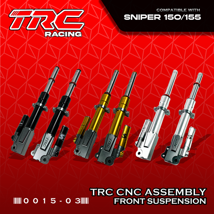 TRC Racing Yamaha Sniper 150 / 155 Front Shock Assembly ASSY Adjustable ...