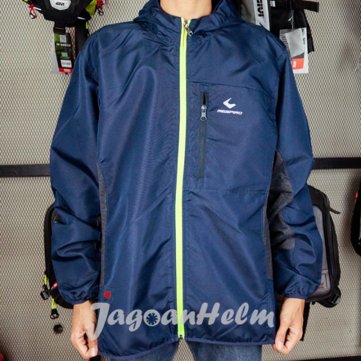 RESPIRO JAKET PACKLITE | NAYY | RESPIRO MOTOR JACKET | Lazada Indonesia