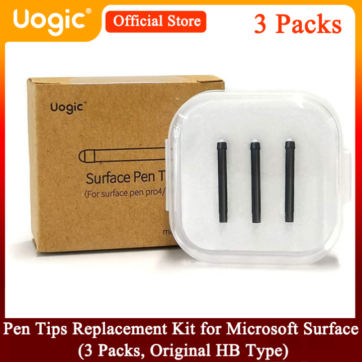 Uogic Pen Tips Replacement Kit (3 Packs, Original HB Type) Compatible ...
