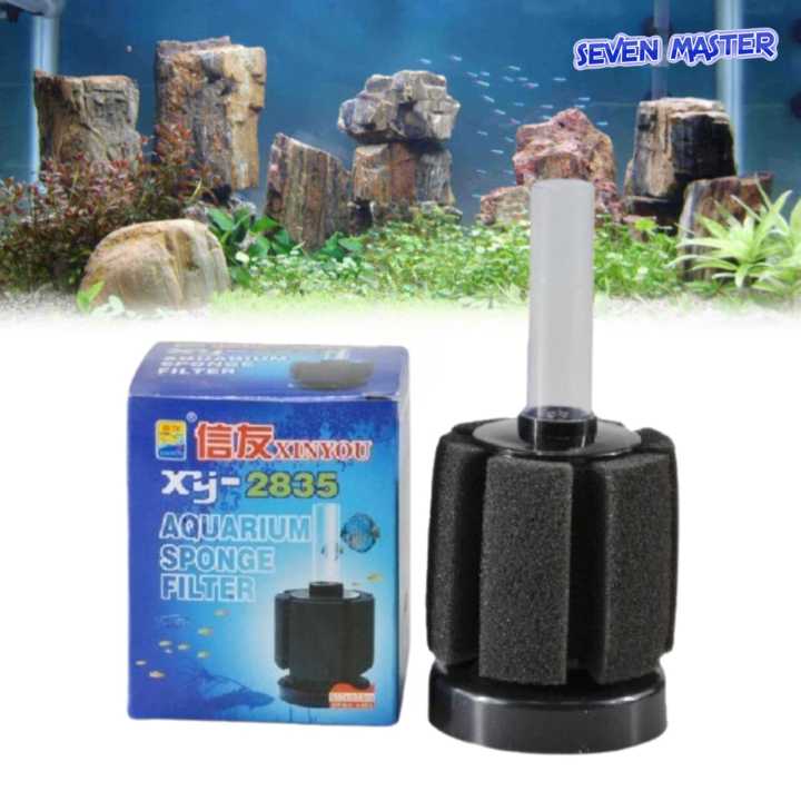Seven Master XY-2835 Aquarium Tank Internal Sponge Filter Water Fairy ...