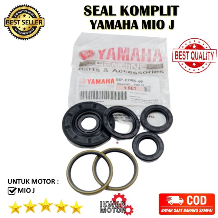 Seal Komplit Yamaha Mio J - Seal Kruk As - Sil Selahan - Seal Roda - Seal Pully - Seal Bak Cvt ...