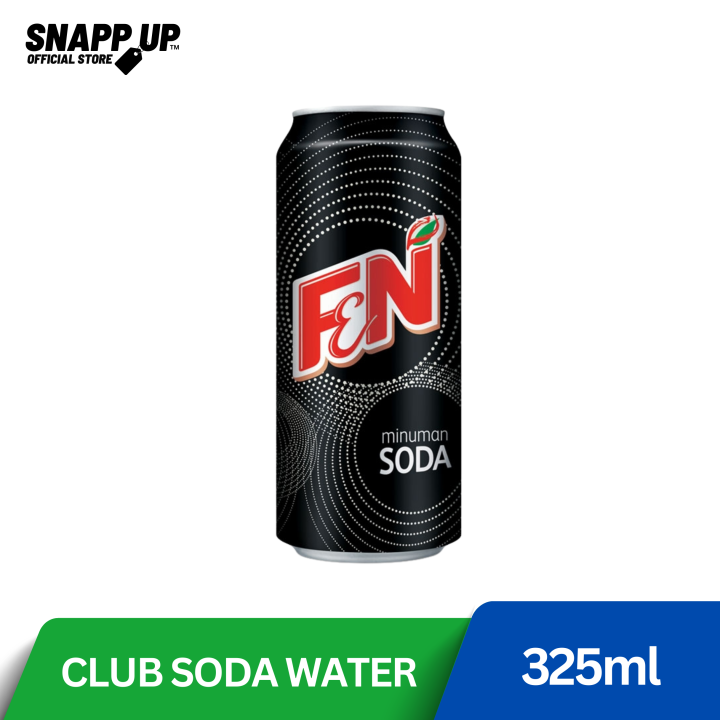 F&N Club Soda Water 4 x 325ml | Lazada